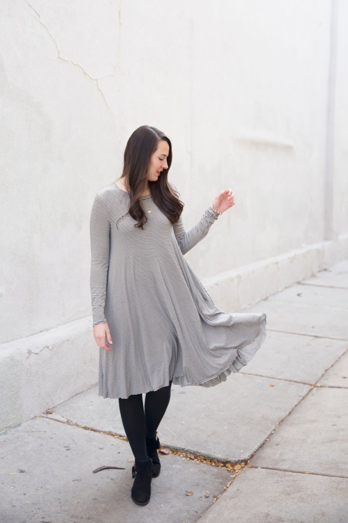 McCall’s M7407 Dress with Stylish Fabric – Little Fish